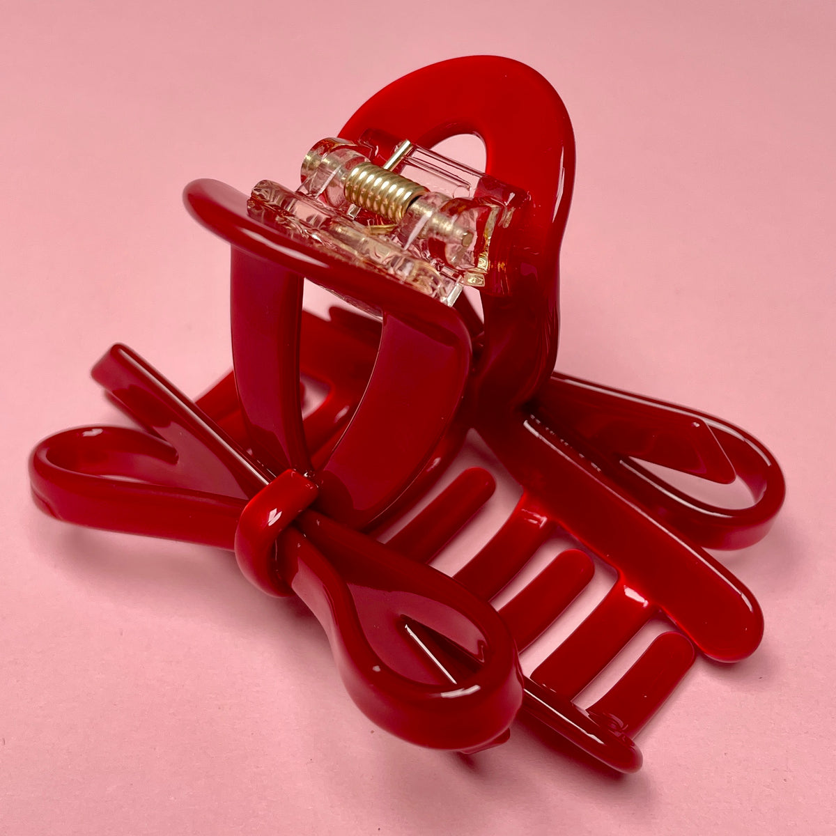 Bow Clip - Cherry Red – PRAG COPENHAGEN