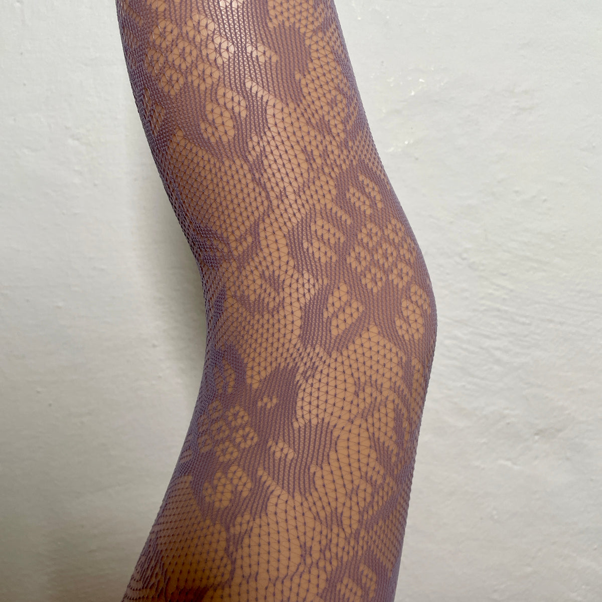 Flower Fishnet Tights NEW - Lavender – PRAG COPENHAGEN
